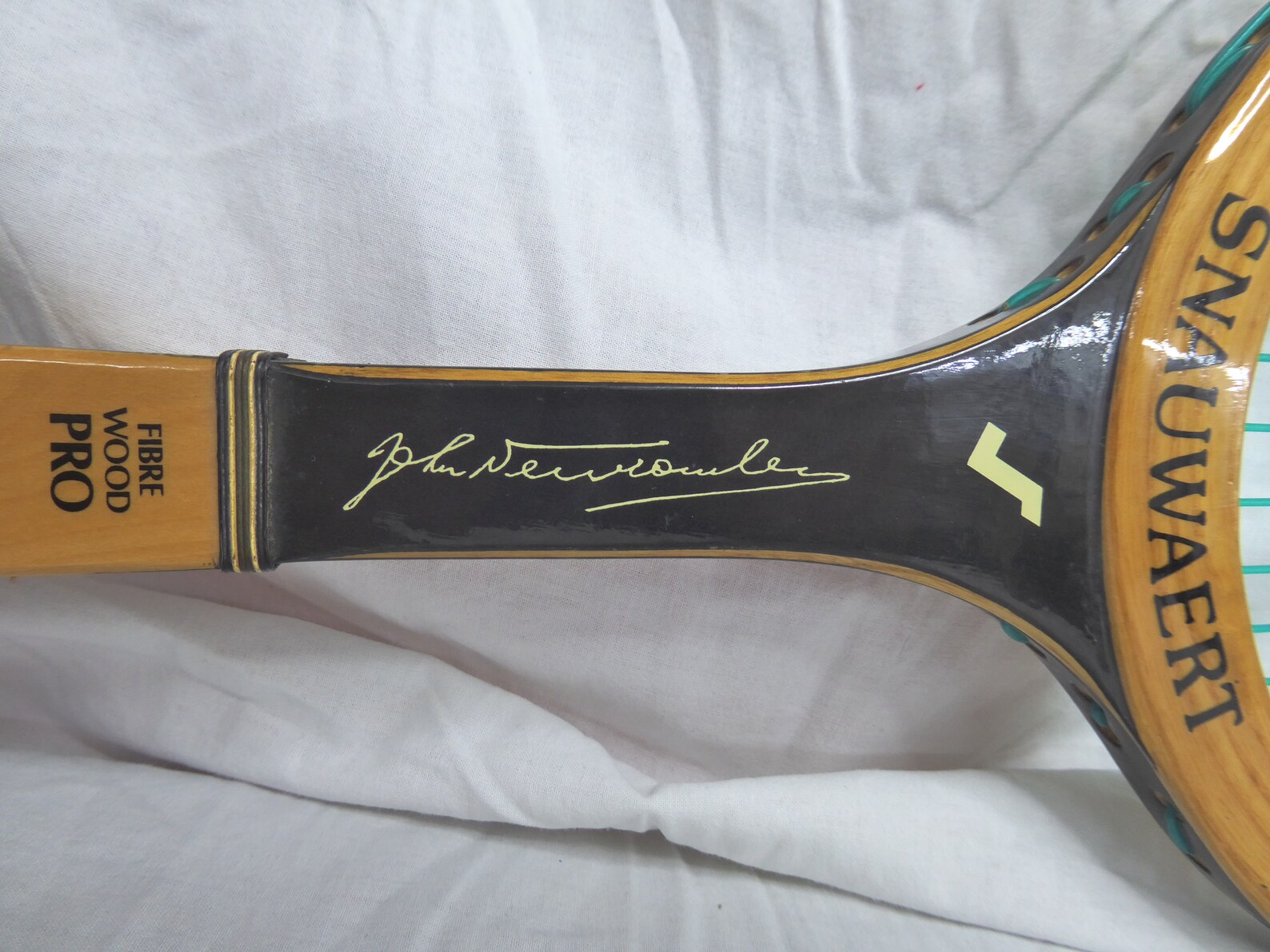 Wooden Tennis Racket SNAUWAERT John Newcombe - Etsy