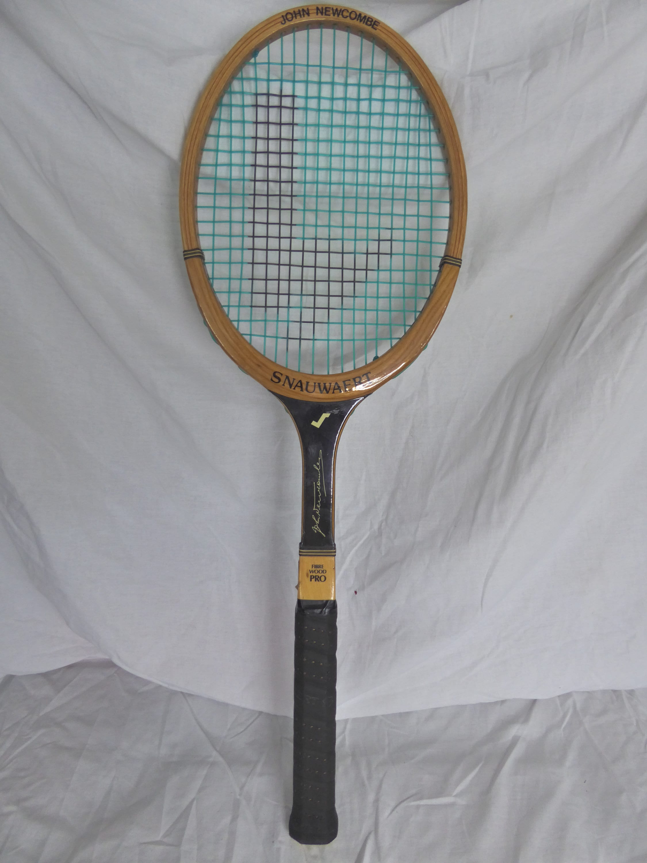 Wooden Tennis Racket SNAUWAERT John Newcombe - Etsy