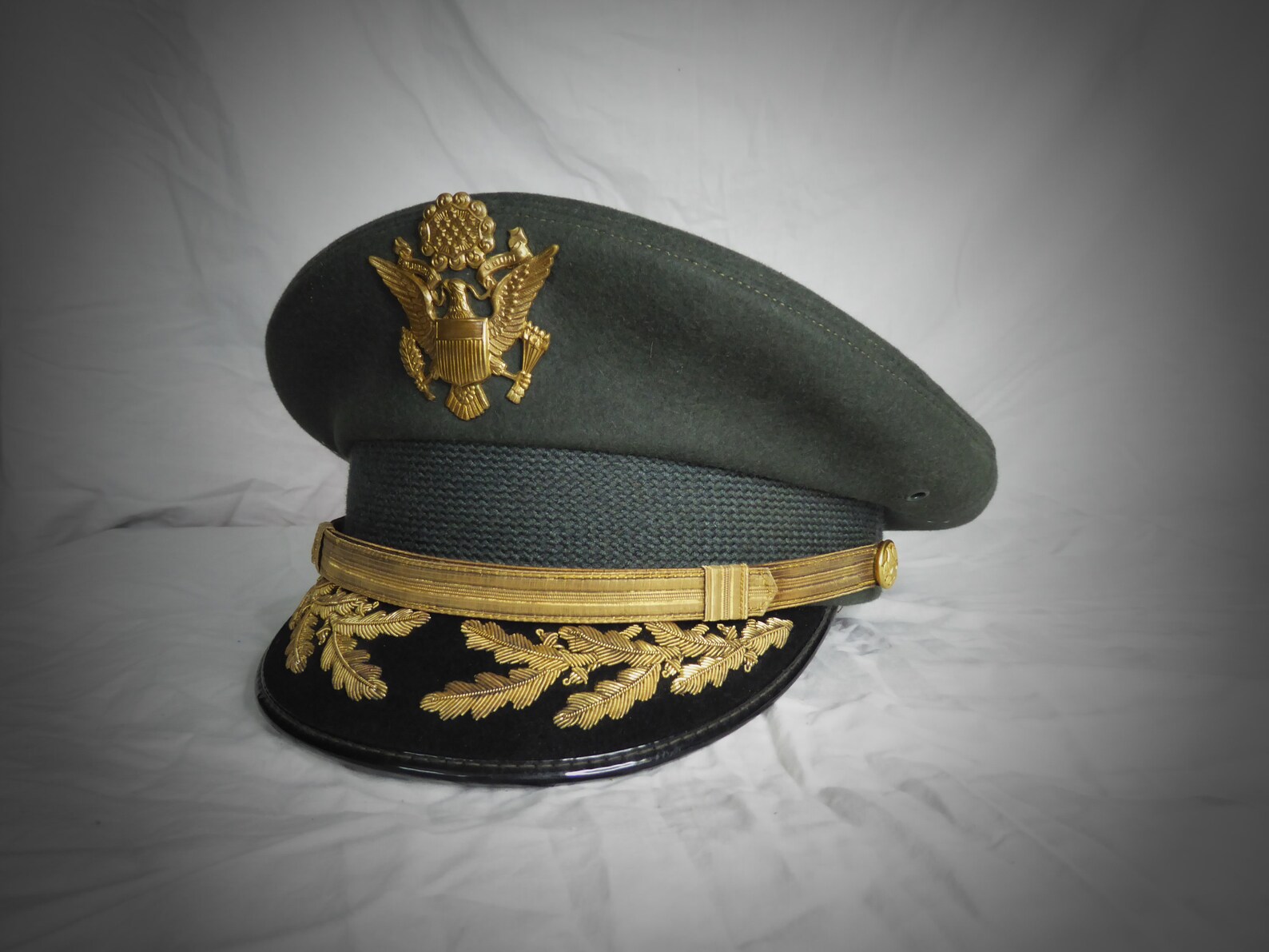 Us Military Army Officer's Cap Us Army Vietnam - Etsy