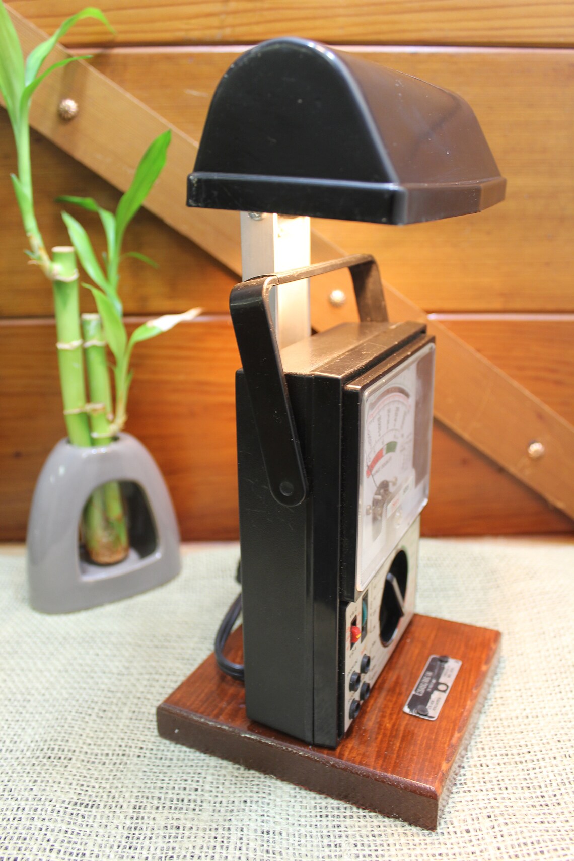Vintage Analog Multitester Steampunk Lamp - Etsy