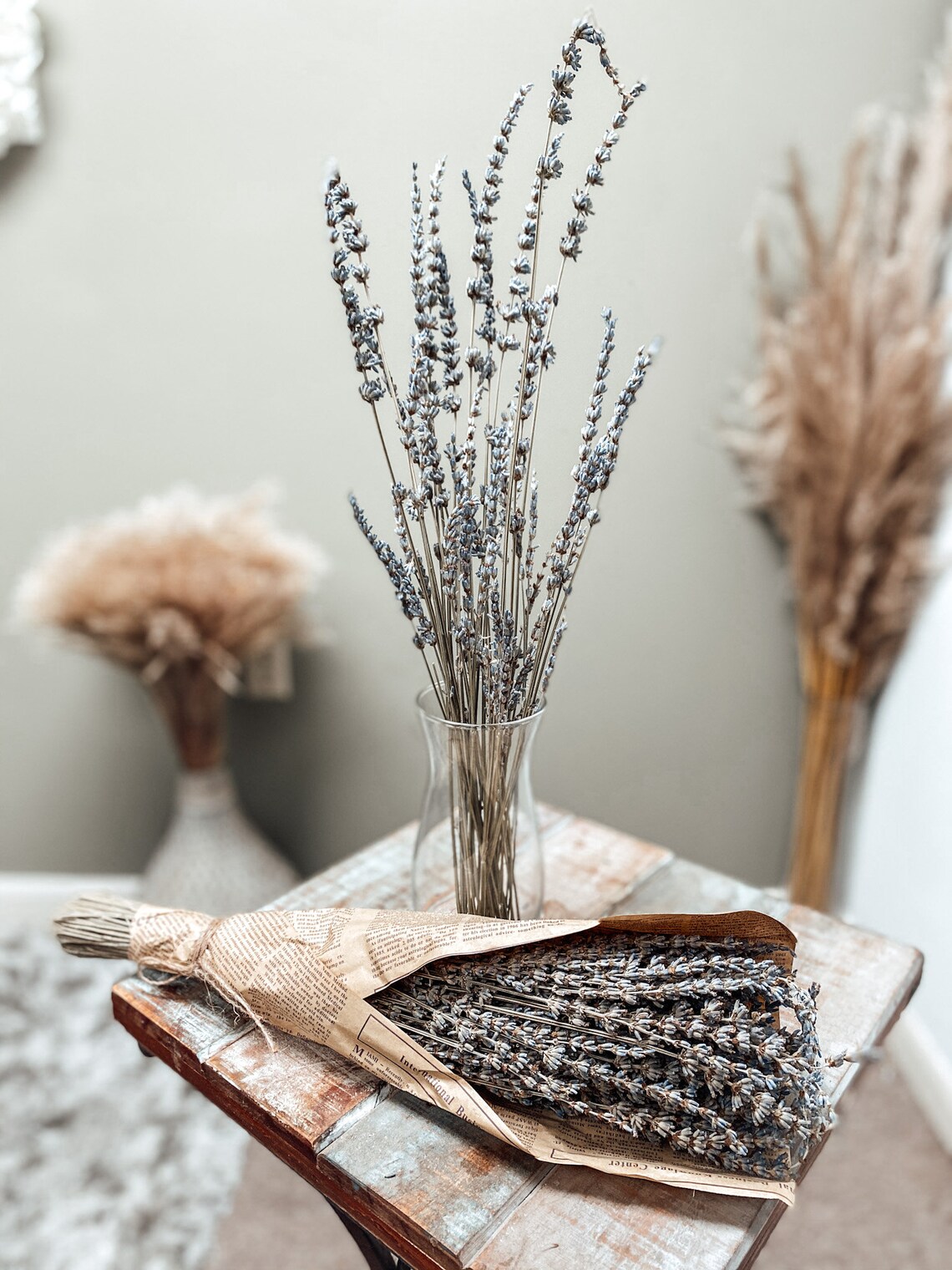 Dried Lavender Bunch 90-110 Stems per Bunch Natural Dried - Etsy