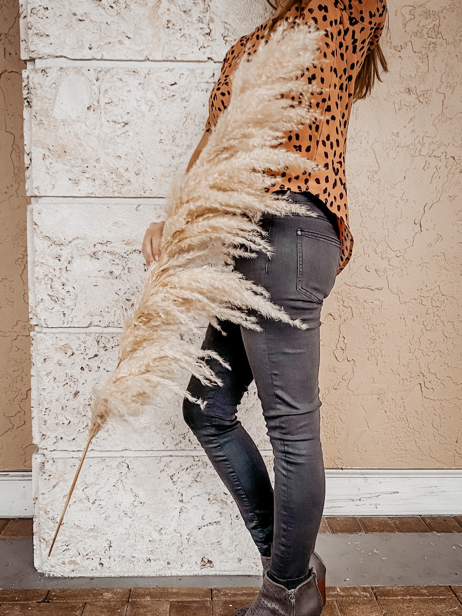 EXTRA LARGE Luxury Pampas Grass, Silky and Fluffy Grass, 3.5-4 Feet ...