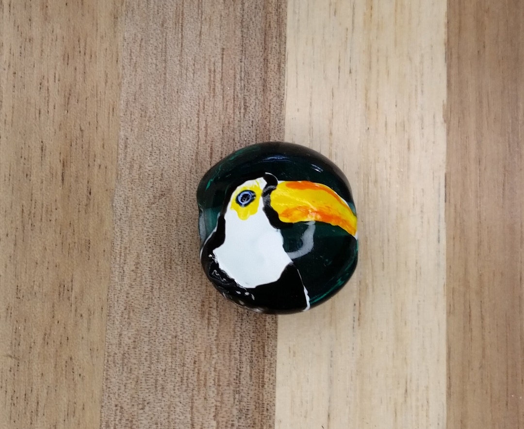 Toucan Lampwork Bead, Parrot Bead, Parrot Lampwork Bead - Etsy