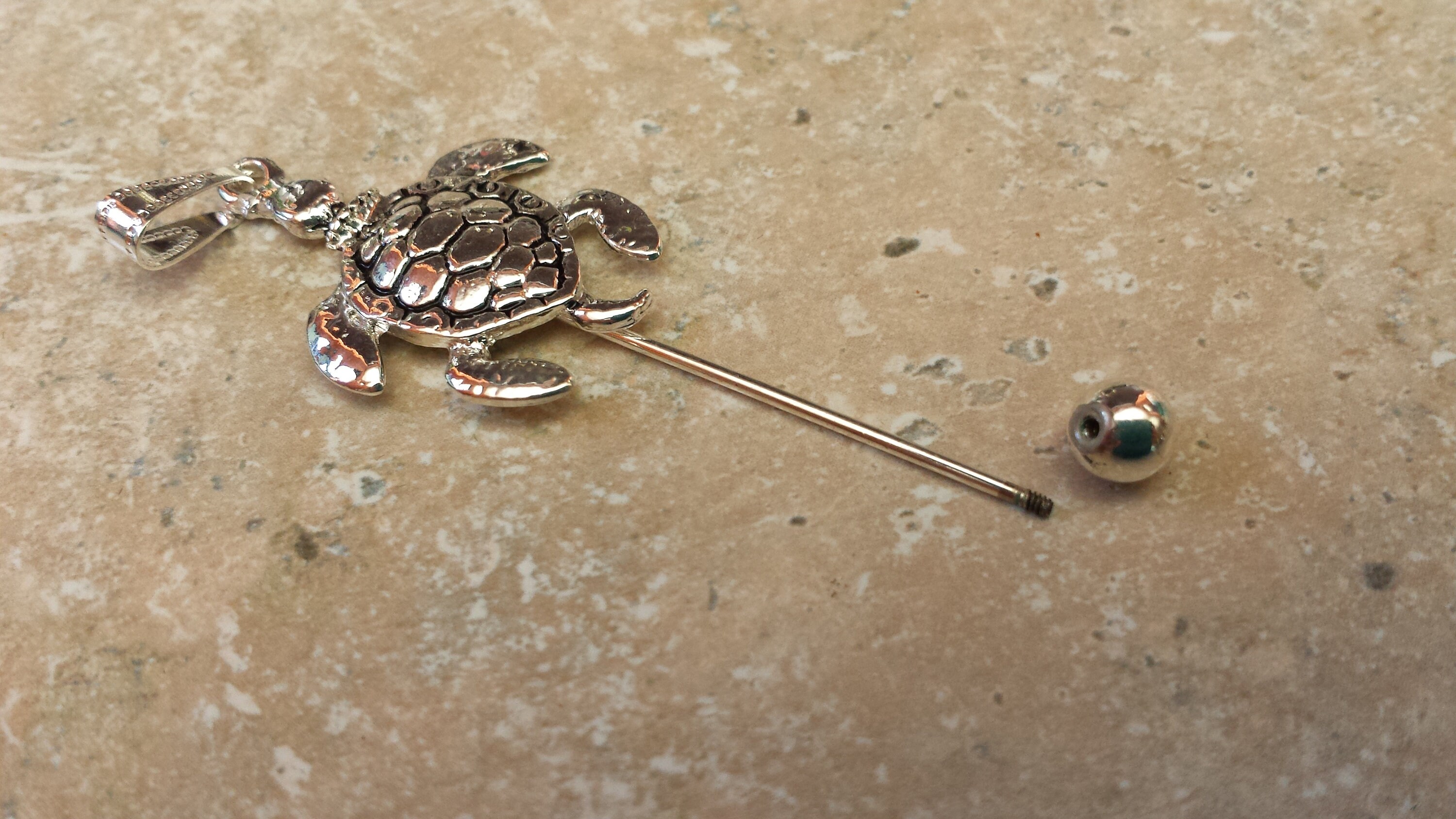 Beadable Pendant Bar Animal Changeable Bead Bar Silver - Etsy