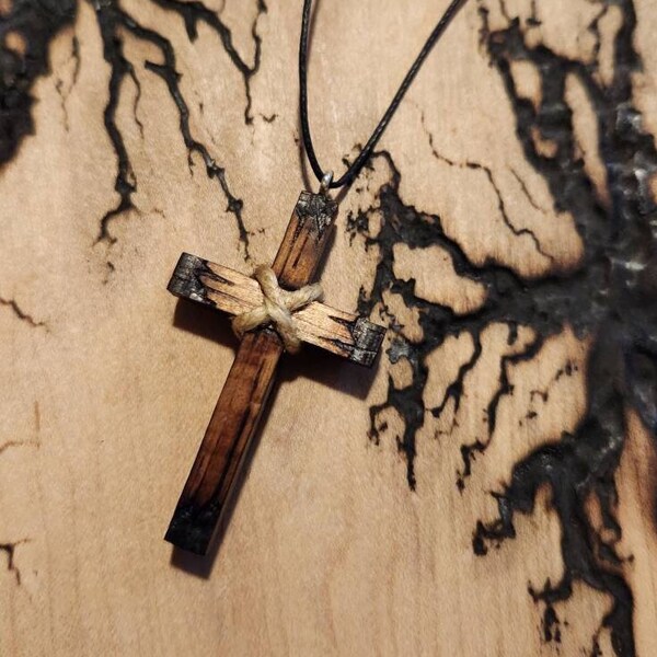 Rustic Cross Pendant - Etsy