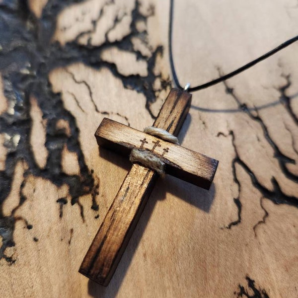 Wood Burned Cross - Etsy