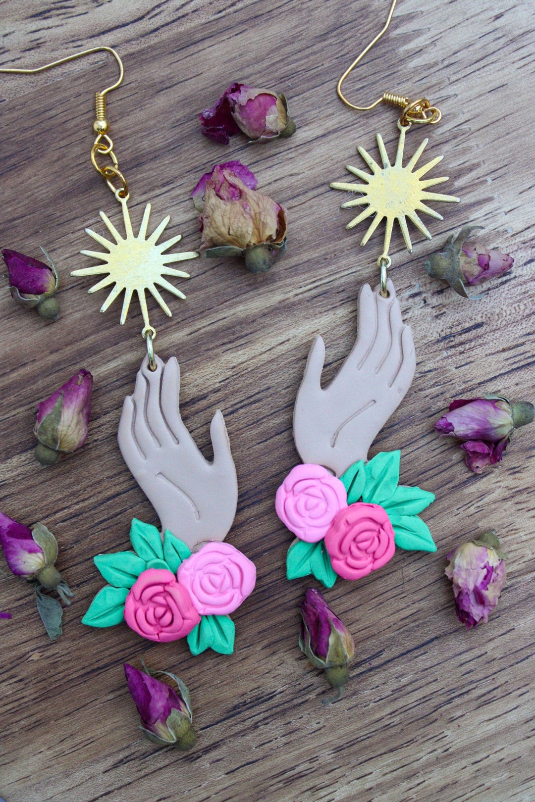 Hands of Magick - *skin Color Match Available* Handmade Witchy Earrings ...
