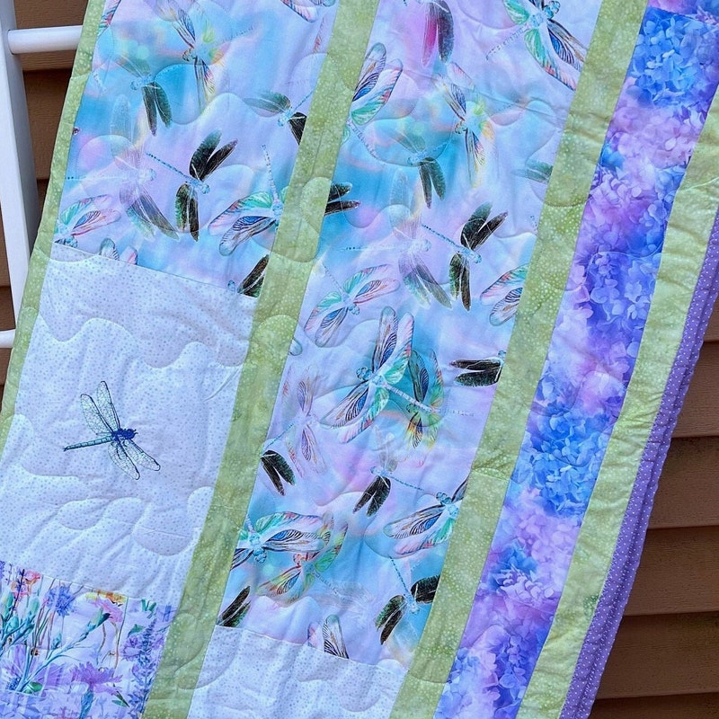 Dragonfly Quilt Pattern - Etsy