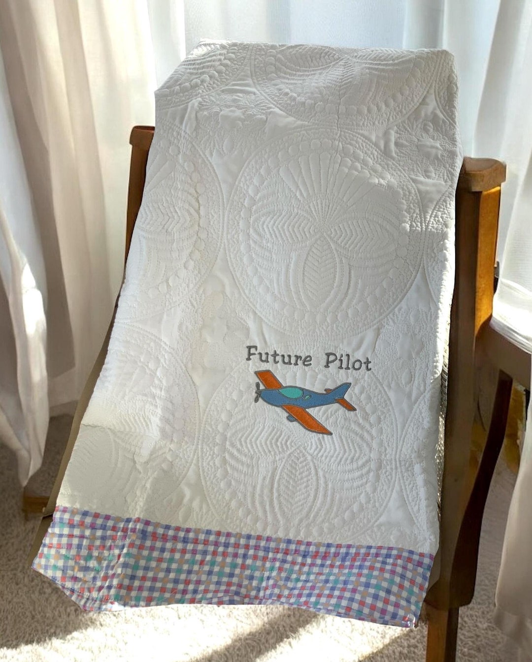 Baby Quilt, Baby Blanket, Baby Shower, Pilot Baby, Pilot Blanket ...
