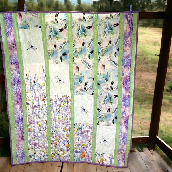 Dragonfly Quilt Pattern - Etsy