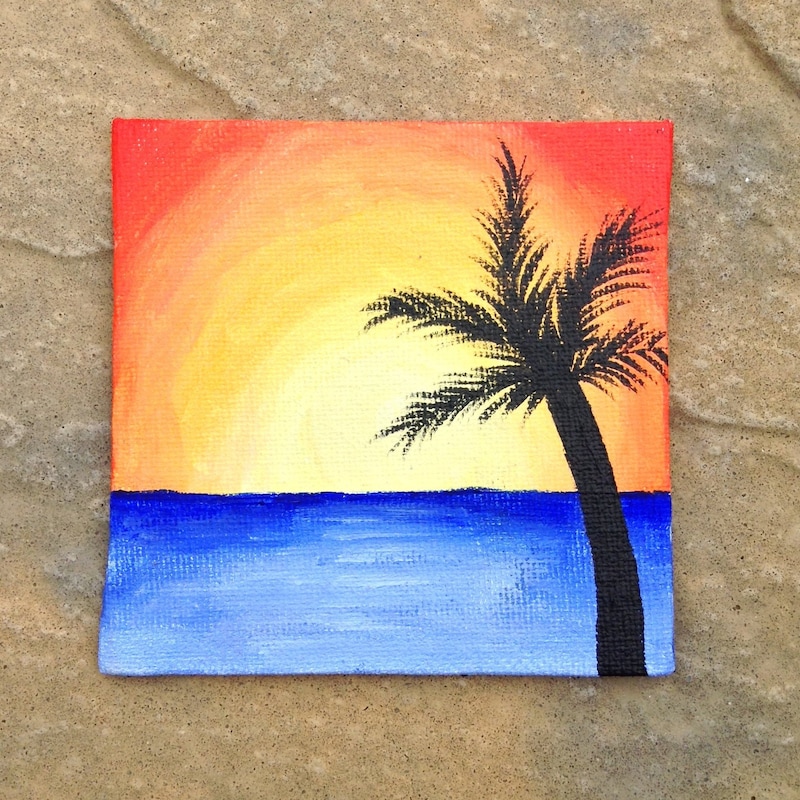 4x4 Painting - Etsy