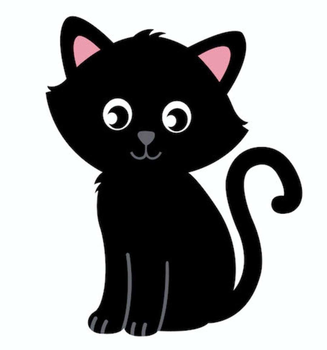 Cute Cat File Instant Download Eps, Svg, Psd, Ai, Pdf, Vector File for ...