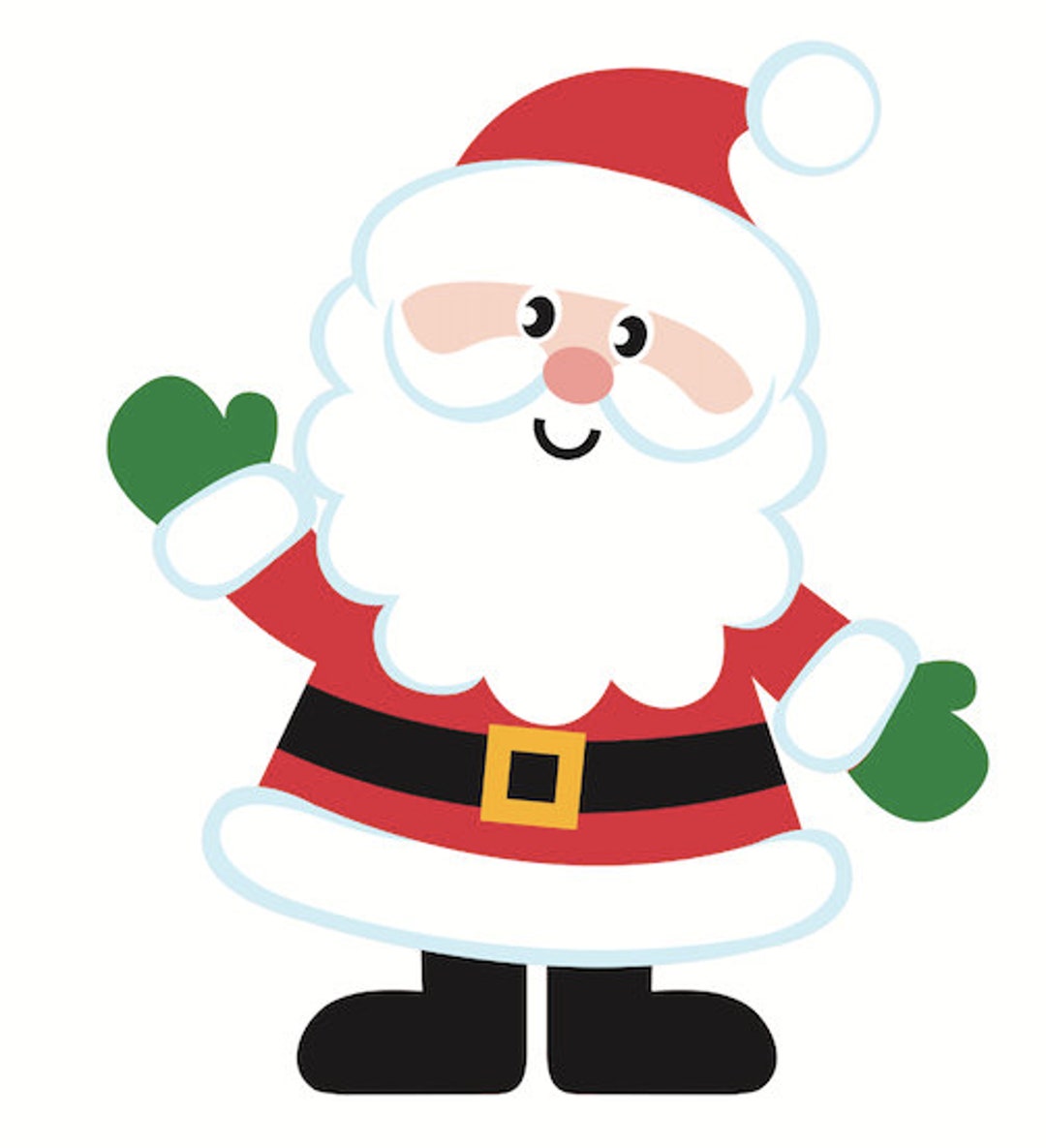 Santa 1 File Instant Download Eps, Svg, Psd, Ai, Pdf, Vector File for ...