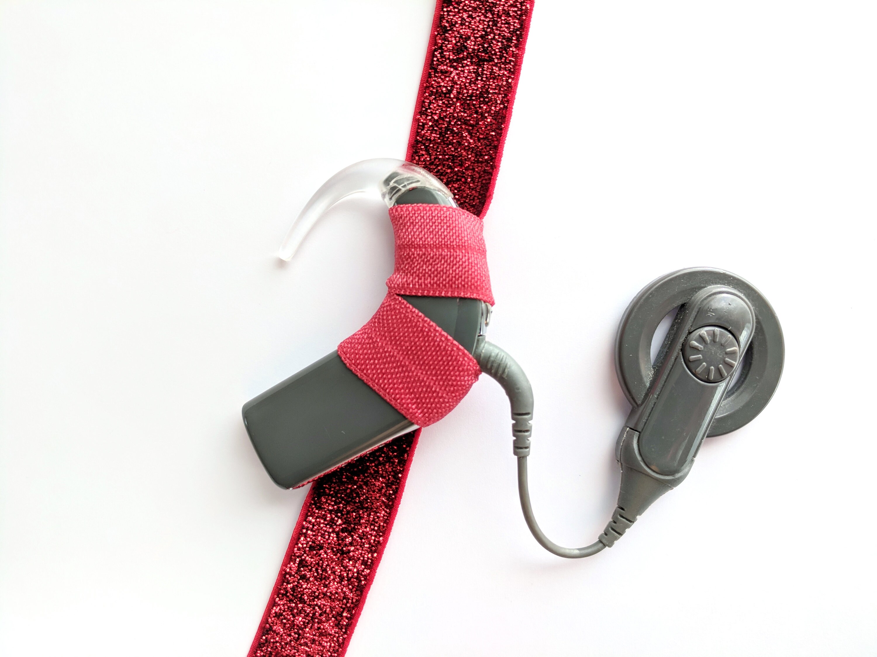 GLITTER (Assorted Colors) Bilateral Cochlear Implant Headband