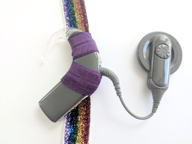 GLITTER Bilateral Cochlear Implant Headbands | Etsy