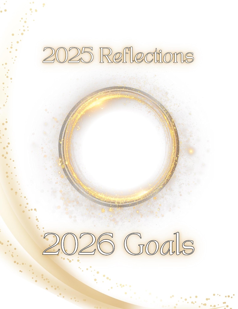 Yearly Reflection & Goal-setting Worksheet | Past Year Review + New ...