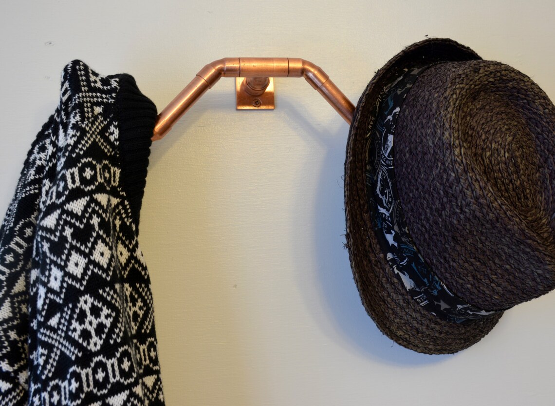 Double Wall Hook/versatile Hook/copper/w Hooks - Etsy