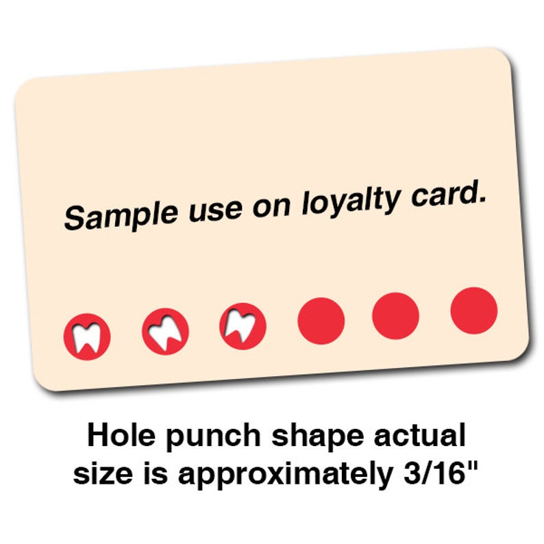 Hole Punch - Tooth - 3/16" - Etsy