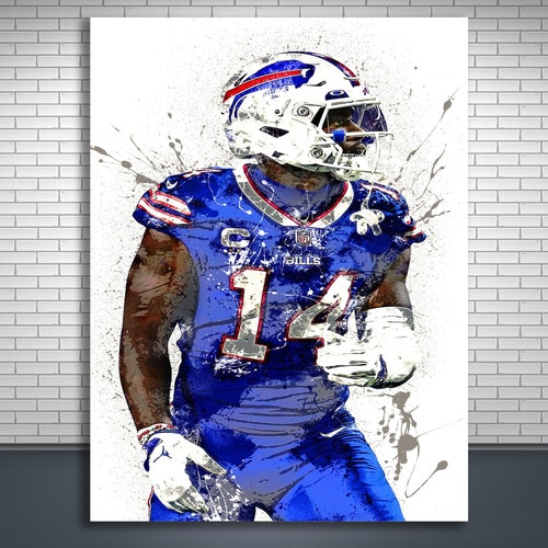 Stefon Diggs Poster Buffalo Bills Wall Art Printable Kids - Etsy