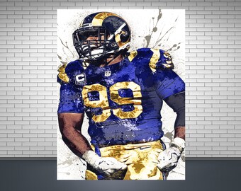 Aaron Donald Poster | Etsy