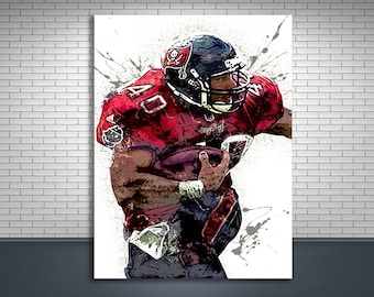 Mike Alstott Poster - Etsy
