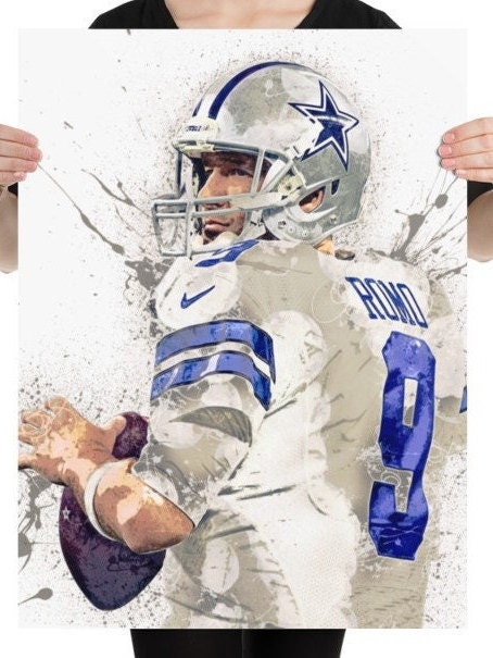 Tony Romo Poster - Dallas Cowboys sold by Eric Zhou | SKU 24360459 | 25 ...