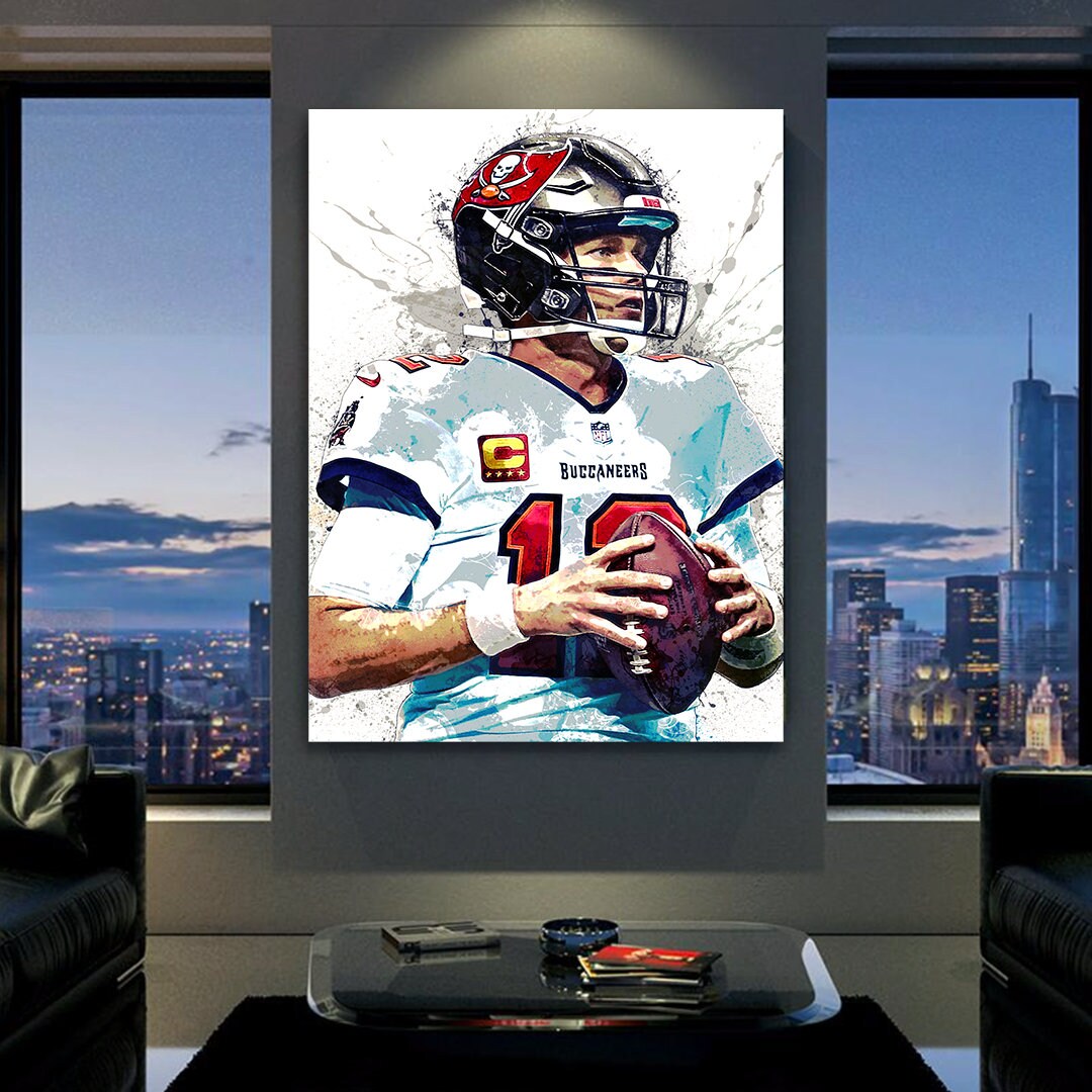 Tom Brady Poster - Tampa Bay Buccaneers sold by Eva Wu | SKU 24360330 ...