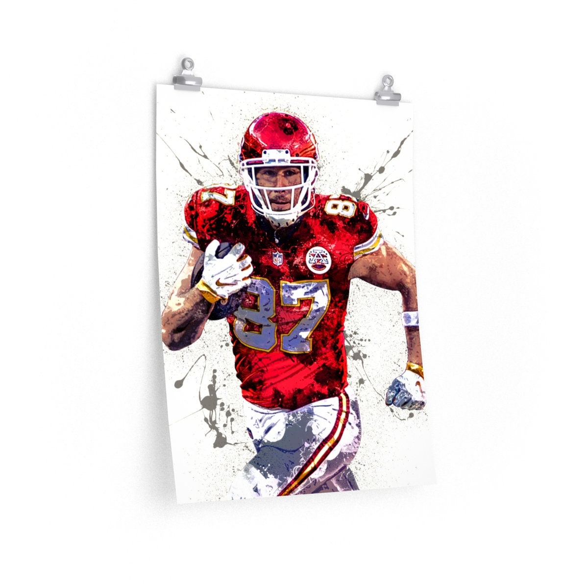 Travis Kelce Kansas City Chiefs, Poster sold by Bruno Figueiredo | SKU ...