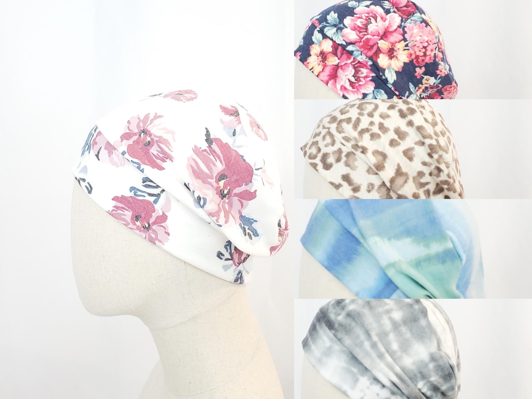 Chemo Hat, French Terry, Choice of Prints - Etsy Canada