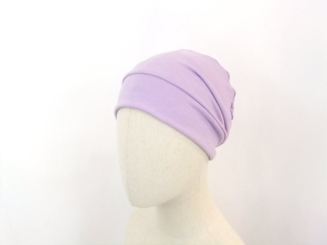 Lilac Purple Chemo Hat, Cancer Beanie, Headwear for Woman - Etsy