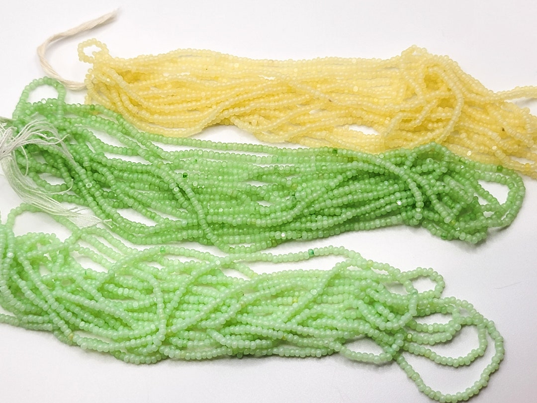 Three Hanks 11/0 Preciosa Seed Beads Czech Glass Charlotte Cut - Etsy