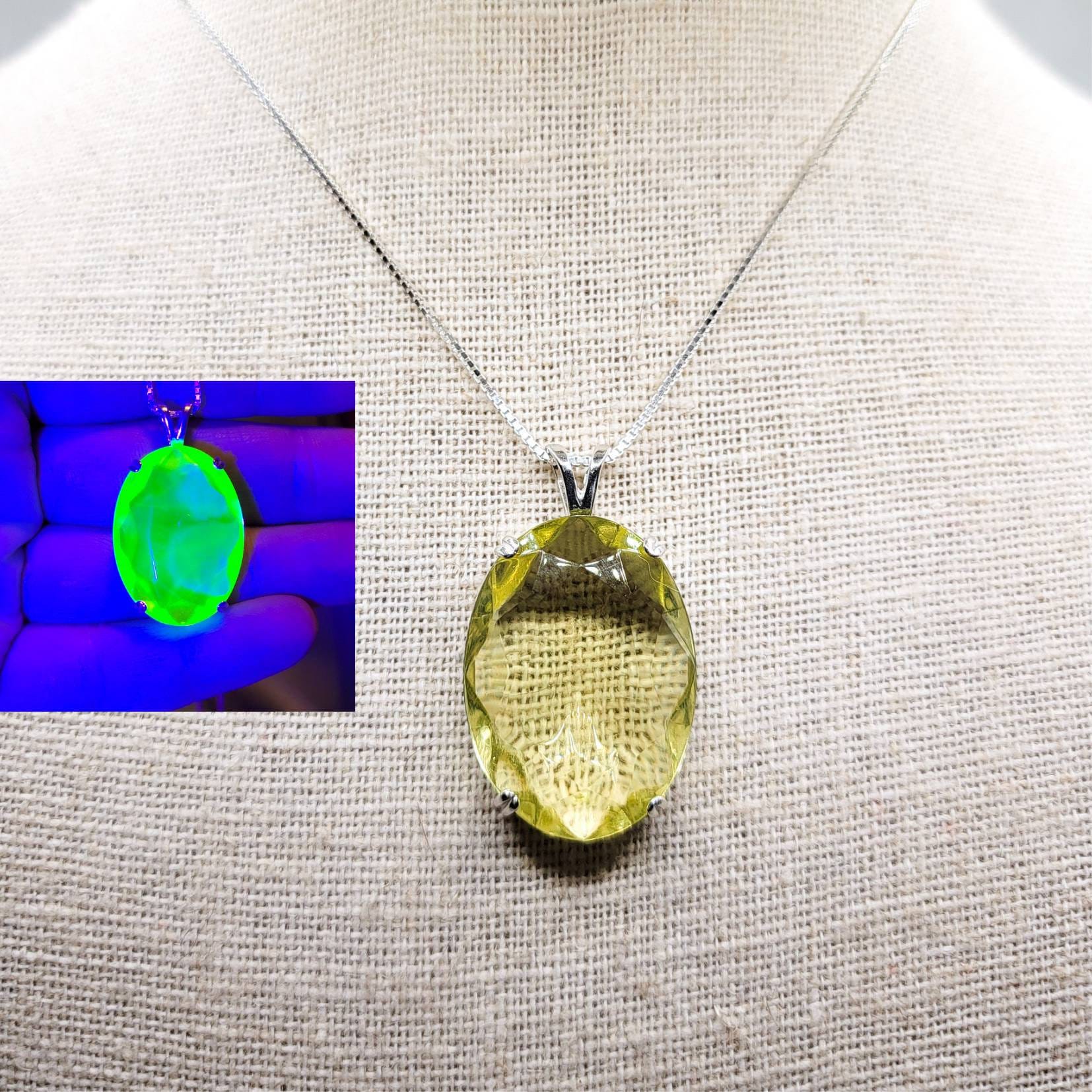 Uranium Glass Jewelry