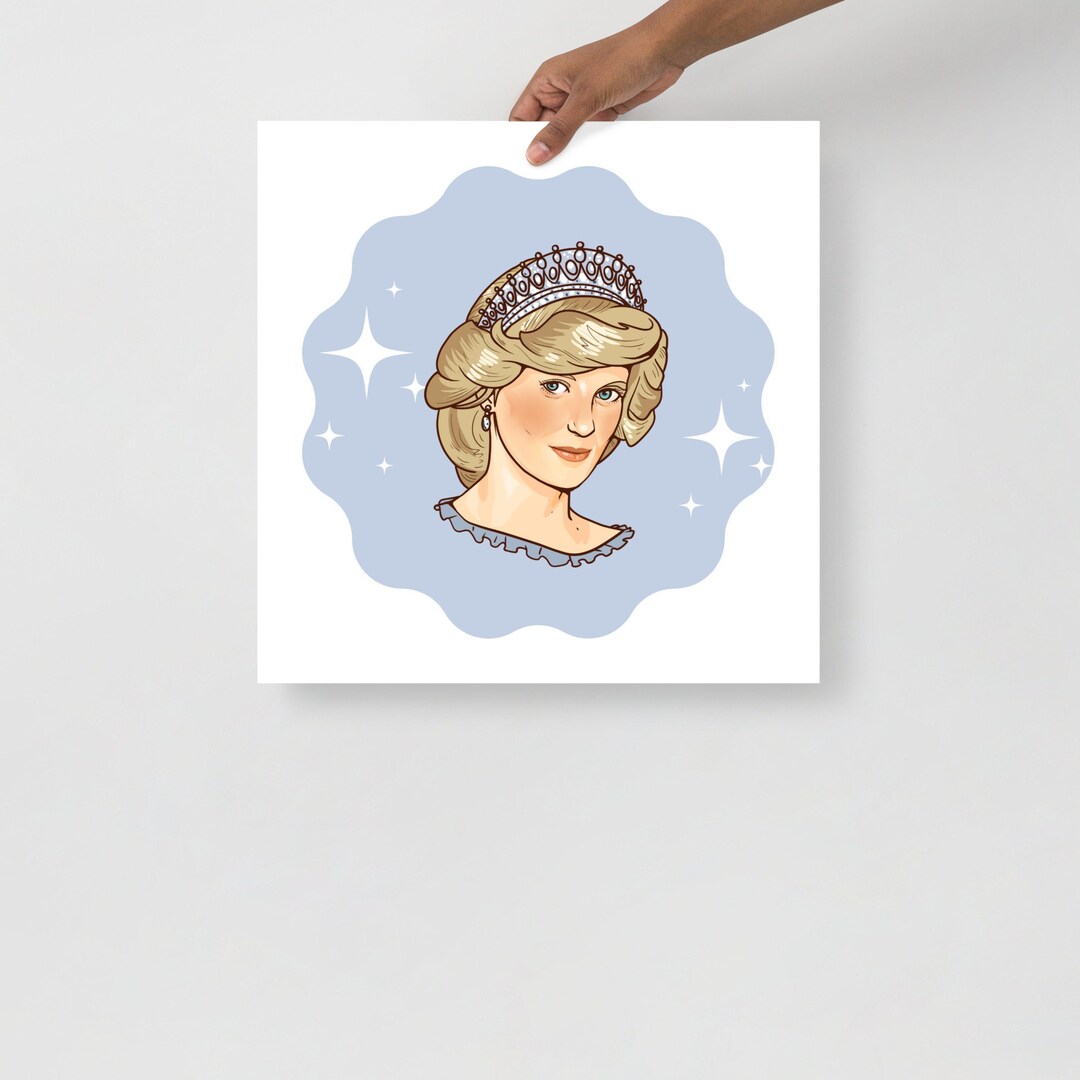 Princess Diana Poster - Etsy
