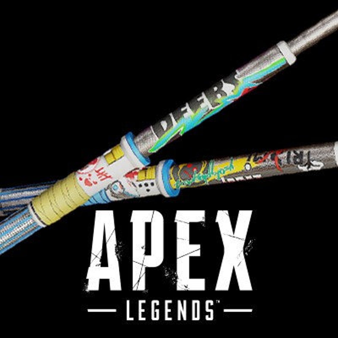 Apex Legends Lifeline Shock Stick Sticker Set - Etsy