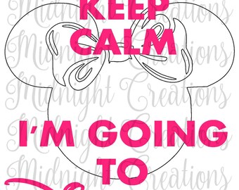 Keep Calm Disneyland - Etsy