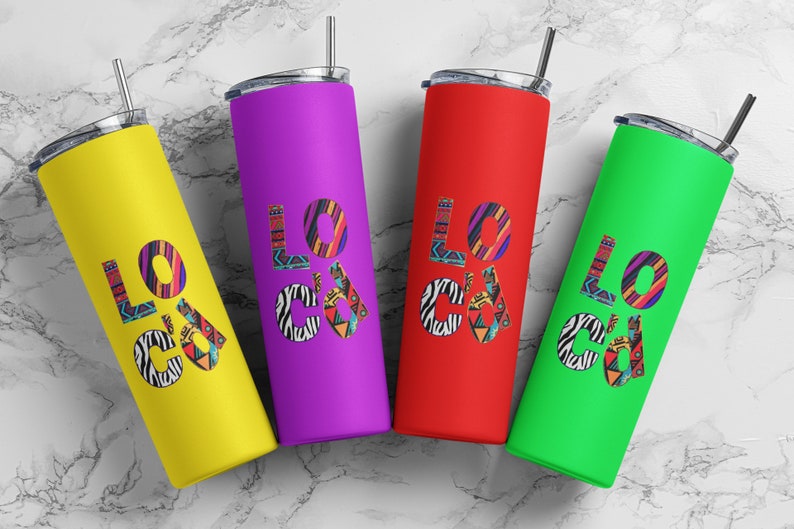 LOC'D Word Art Patterned Letters Dreadlocs Locs Black - Etsy