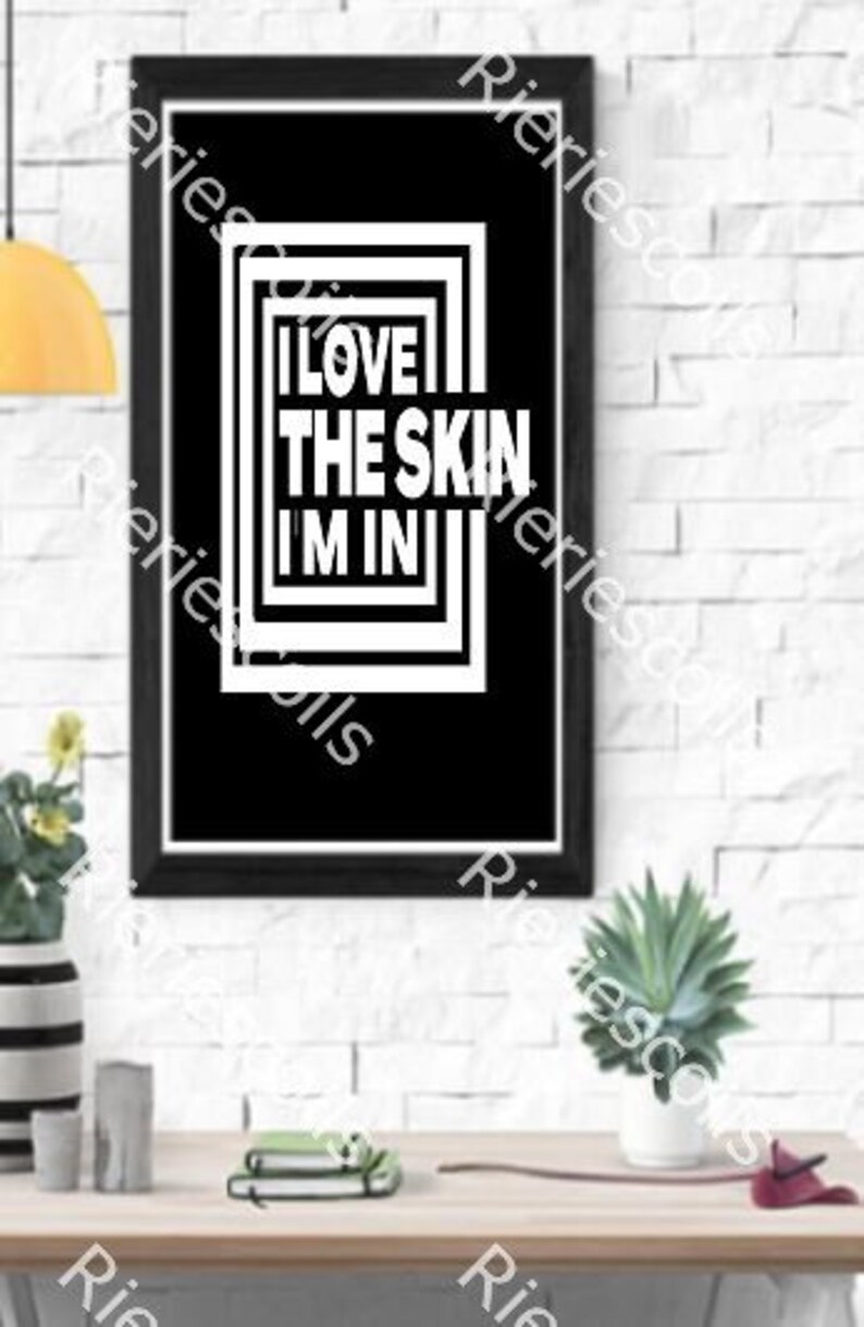 I LOVE the Skin I'm in Melanin Design 3 Black Lives Matter Download ...