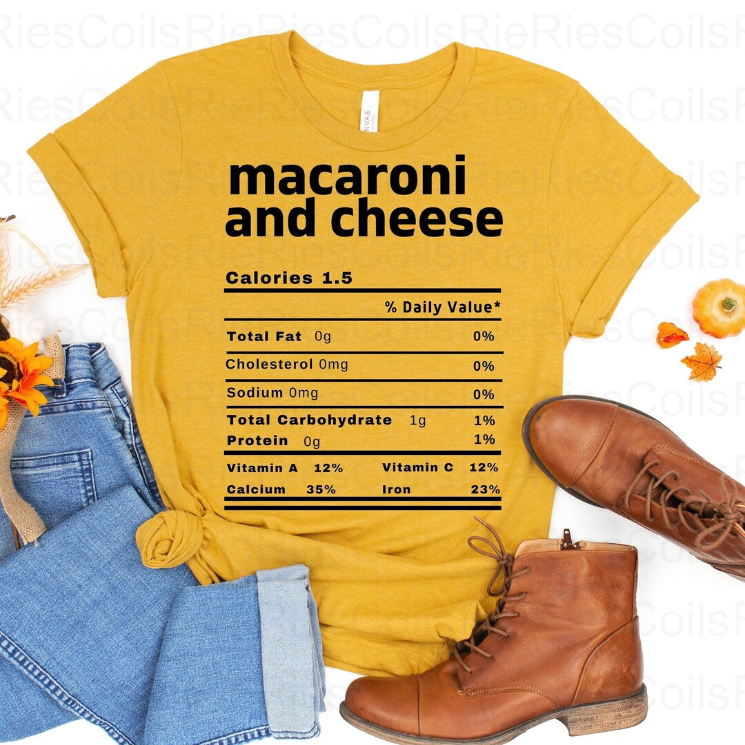 Matching Family Thanksgiving Macaroni and Cheese Christmas Menu ...