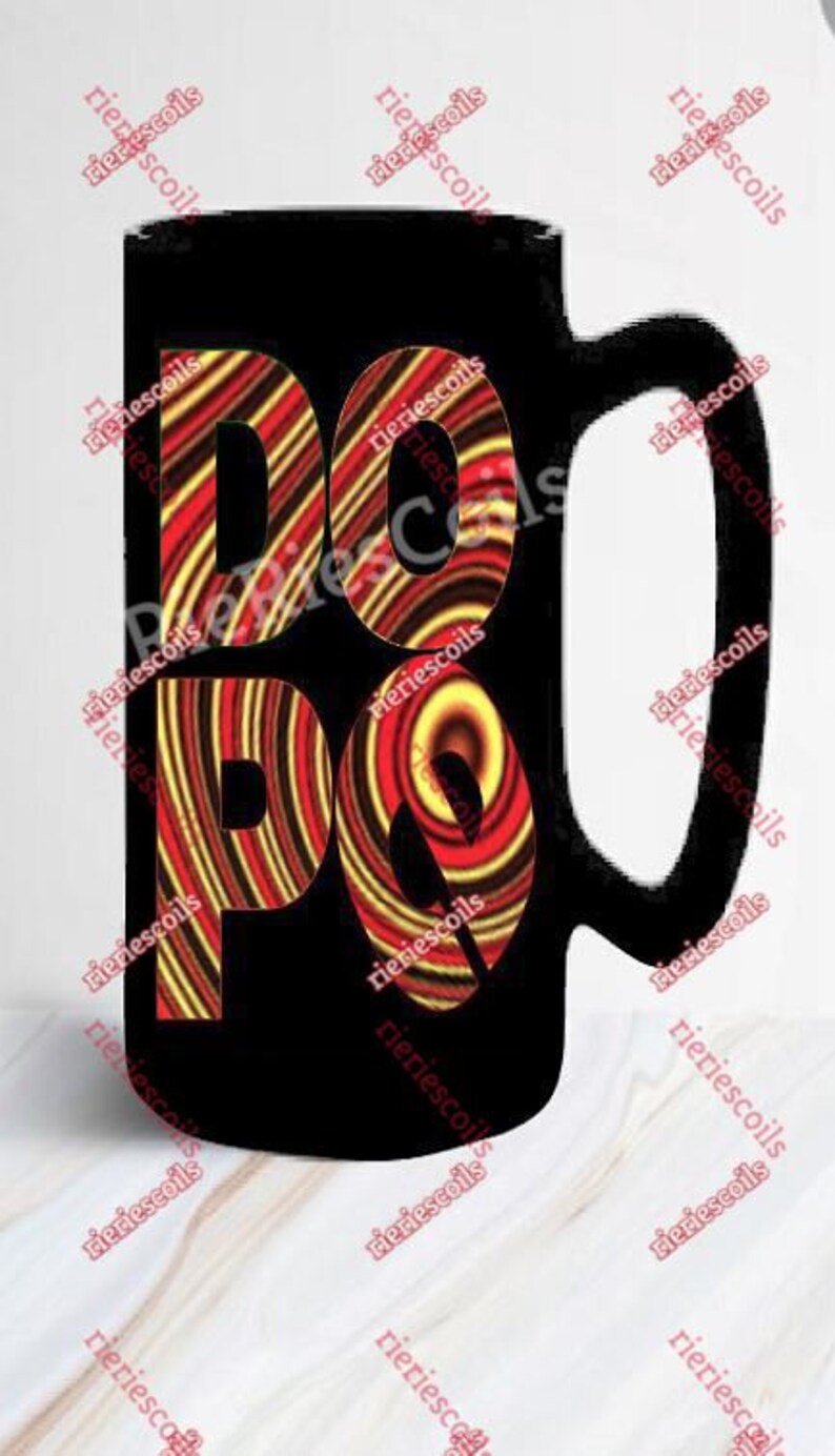 DOPE Word Art Abstract Design 2 Printable Design Vector - Etsy