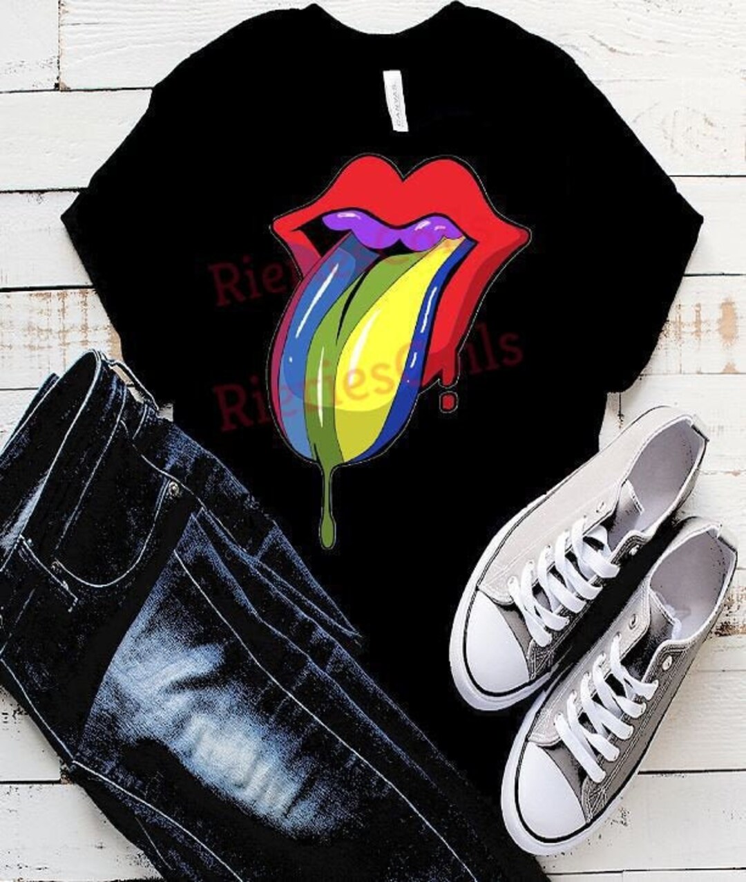 Rainbow Dripping Mouth Design 1 Download, Vector Clipart, Jpg, Png, Svg ...