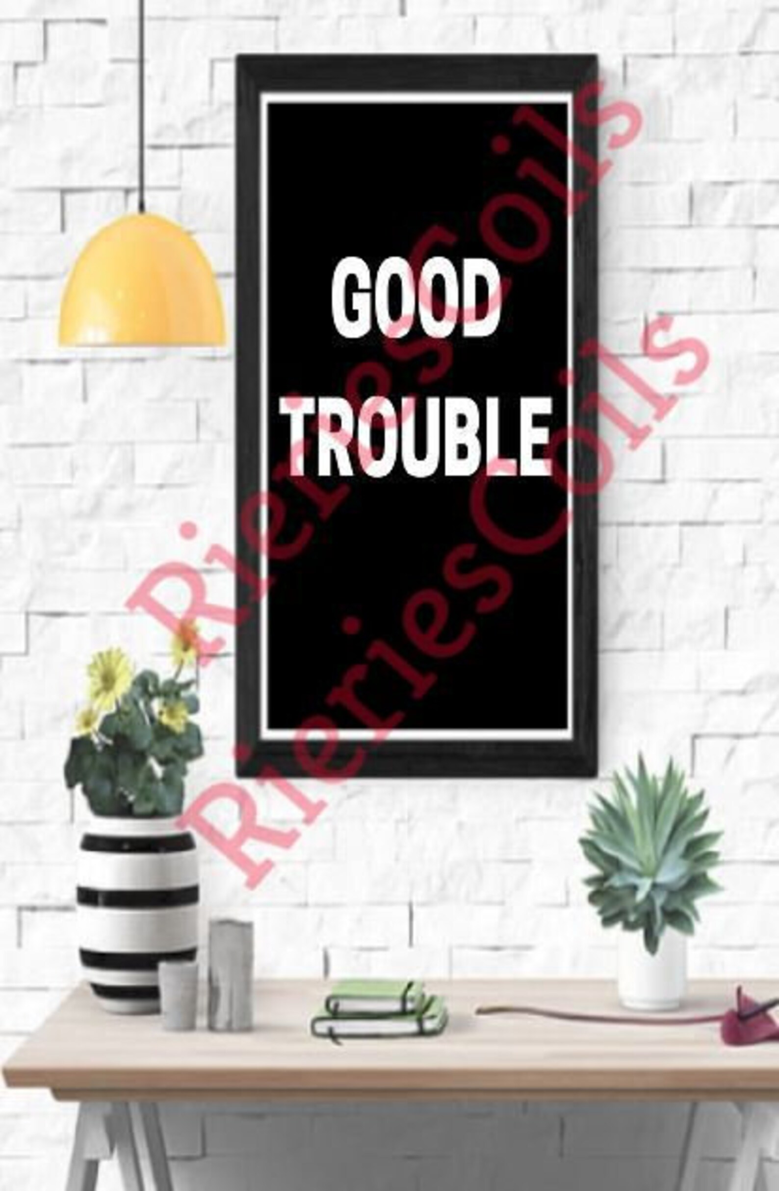 Black Lives Matter: GOOD Trouble Word Art March Protest - Etsy