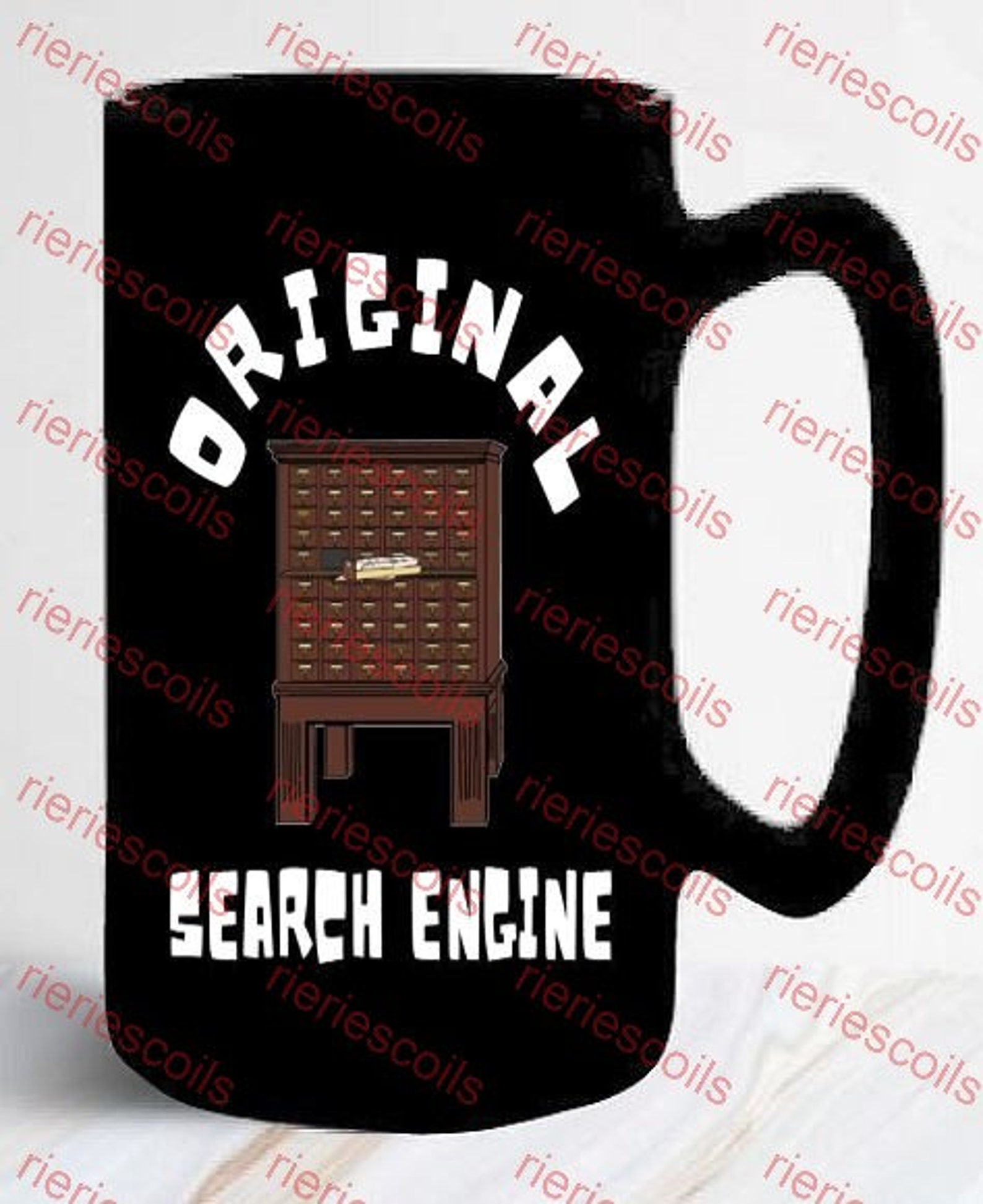 Funny Card Catalog Cabinet Dewey Decimal System Original - Etsy