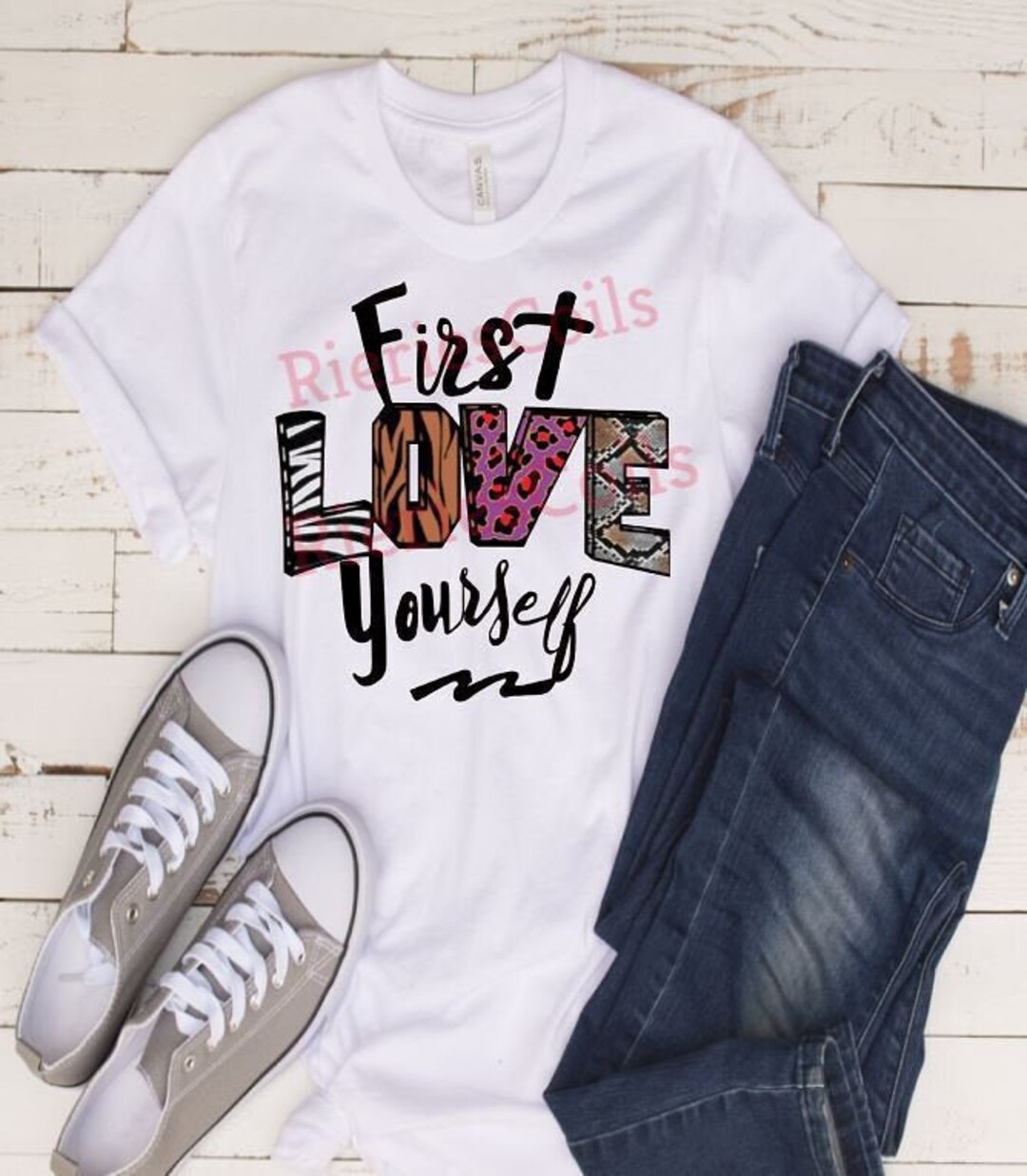 First LOVE Yourself Design 2 Download, Vector Clipart, Jpg, Png, Svg - Etsy
