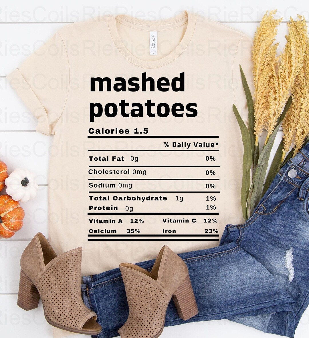 Matching Family Thanksgiving Holiday Mashed Potatoes Christmas Menu ...