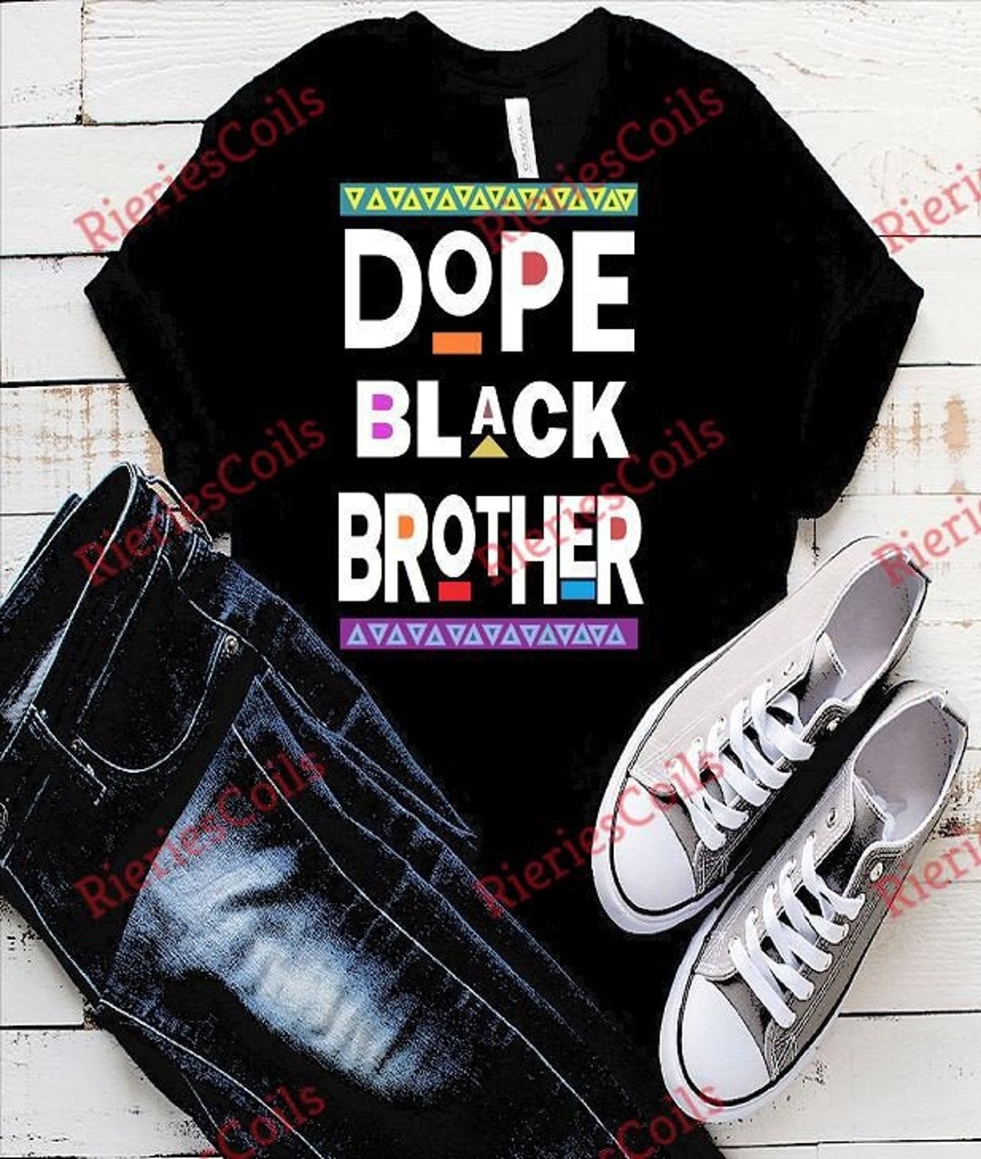 Dope Black BROTHER Printable Digital Design Vector Clipart, Jpg, Png ...
