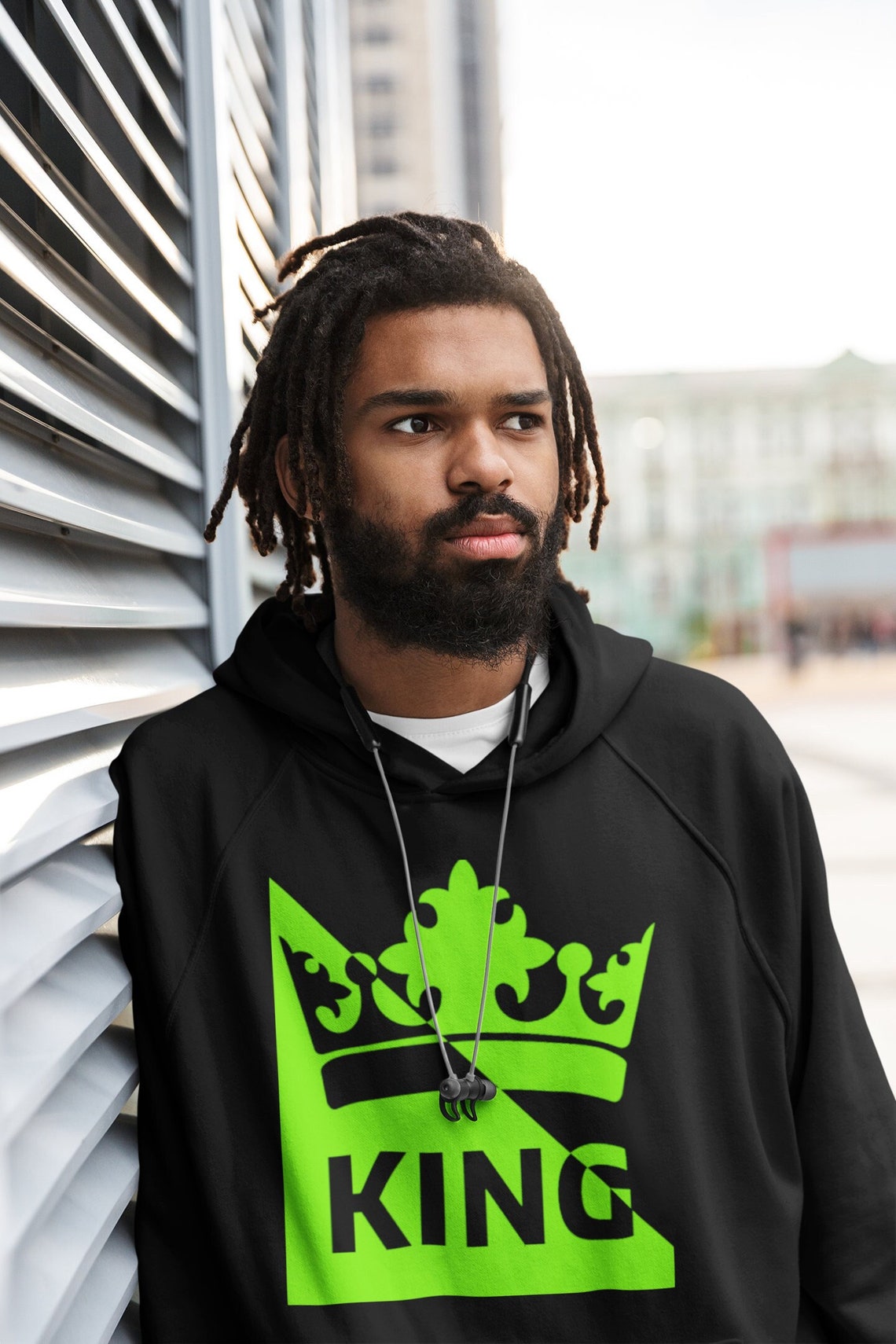 KING Crown Green Self-empowerment Self Esteem Design - Etsy