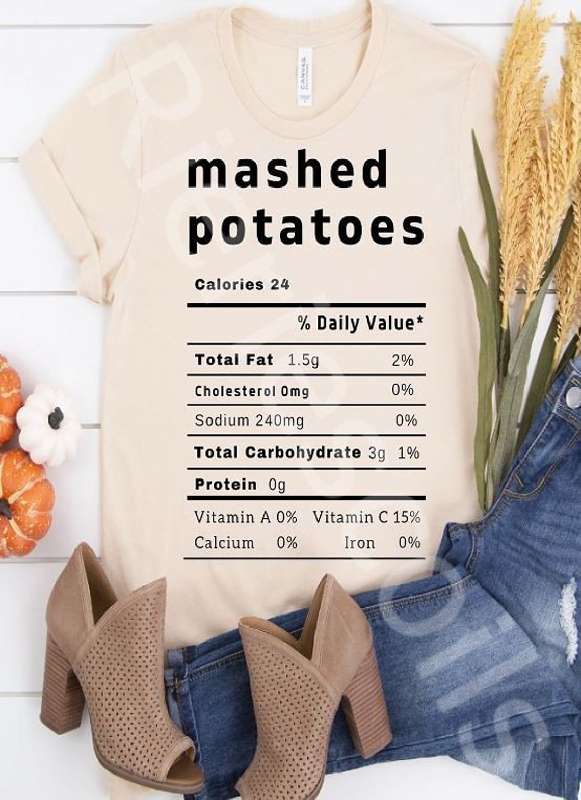 Matching Family Thanksgiving Holiday Mashed Potatoes Christmas Menu ...