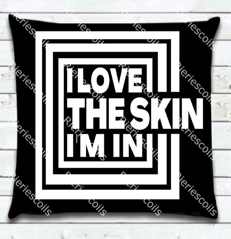 I LOVE the Skin I'm in Melanin Design 3 Black Lives Matter - Etsy