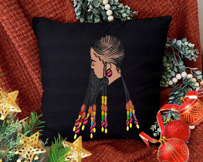 Cornrow Braids and Beads Black Girl Magic Braids Locs - Etsy