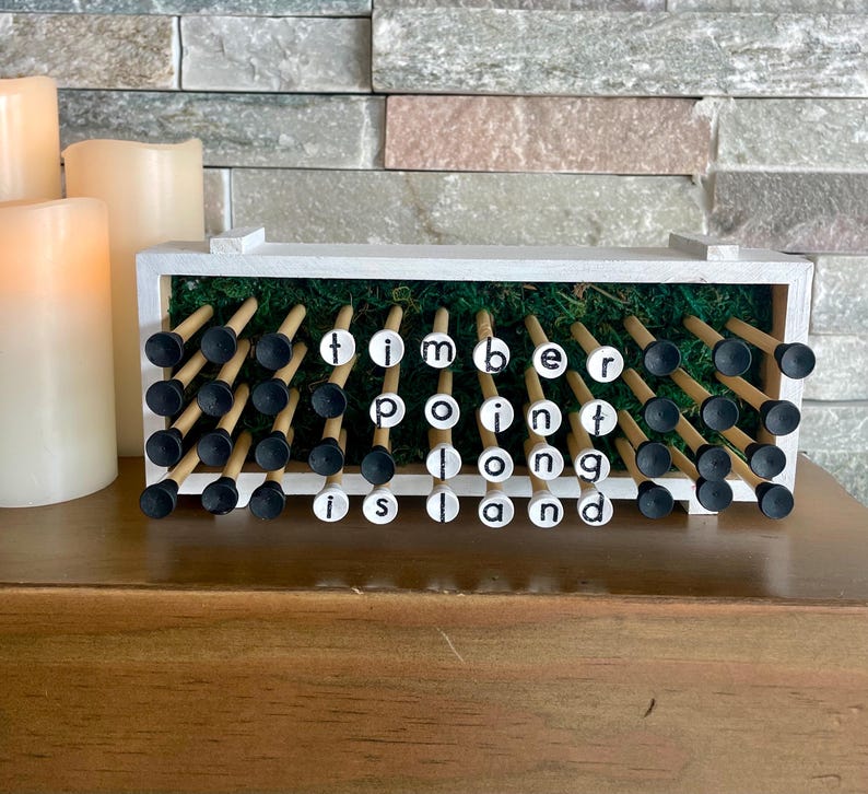 Golf-tee Design Box - Etsy